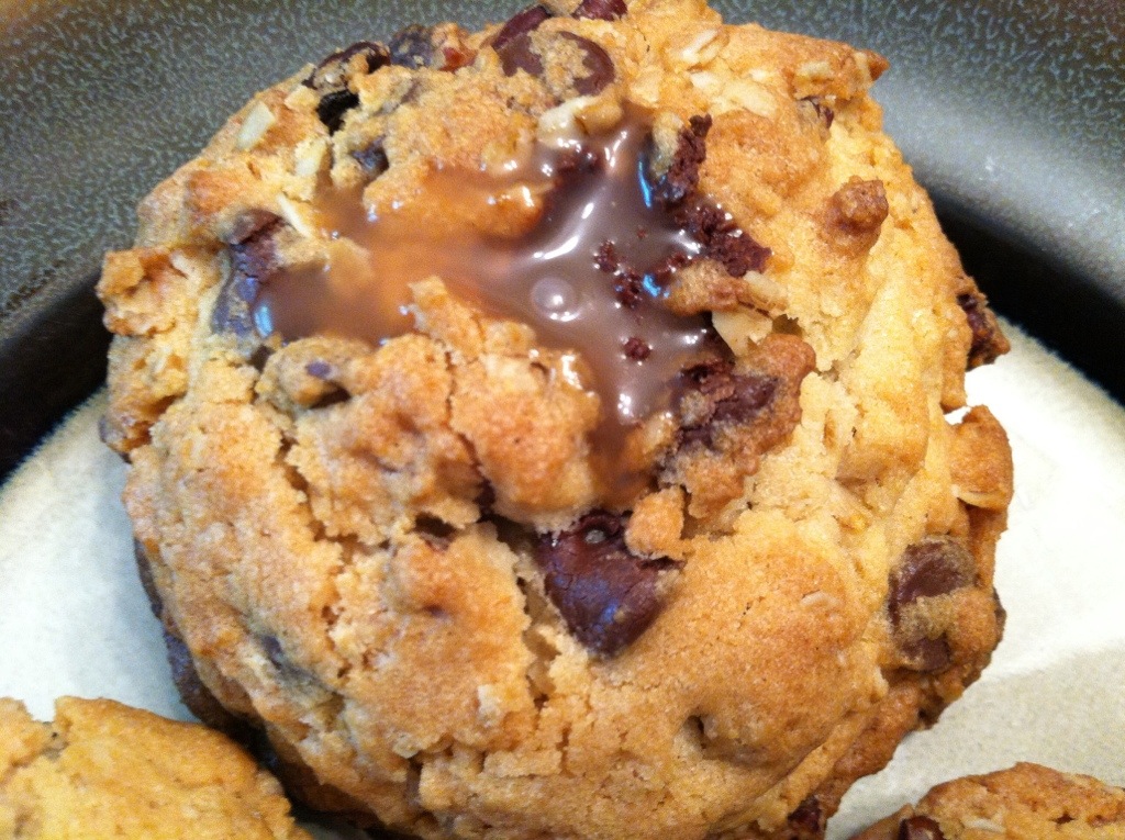 Loaded chocolate chip cookies | Edible Reflections